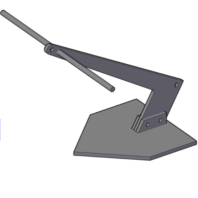 High Holding Power Aquaculture Mooring Anchor - WAYSAIL