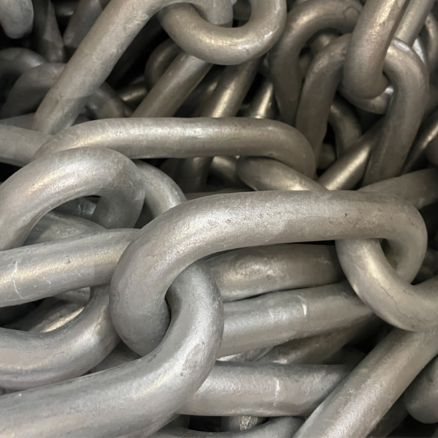 STUDLINK ANCHOR CHAIN FOR AQUACULTURE MOORING - WAYSAIL