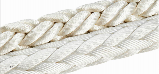 8 Strands And 12 Strands Nylon Rope For Ship Mooring and Sea Farming ...